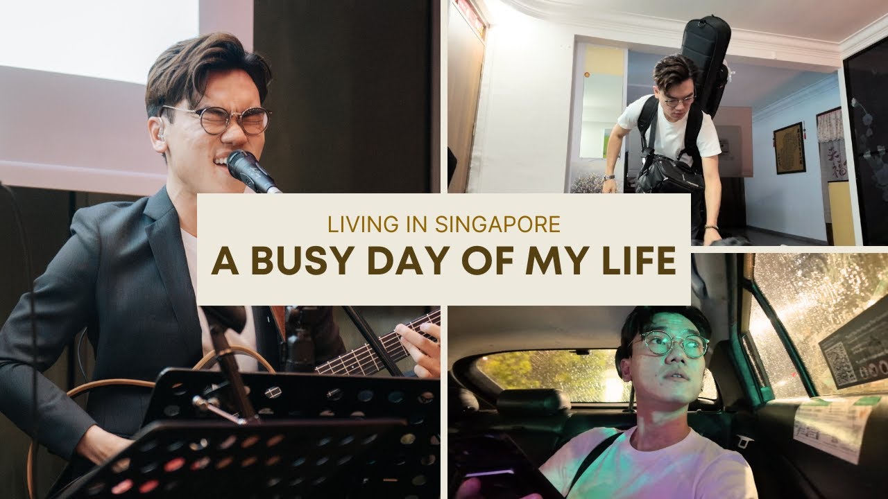 performing for 2 shows in one evening | life in singapore | a guitarist ...