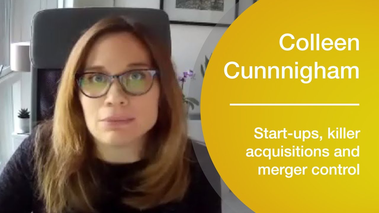 Colleen Cunningham presents and answers questions on her work on killer acquisitions - YouTube