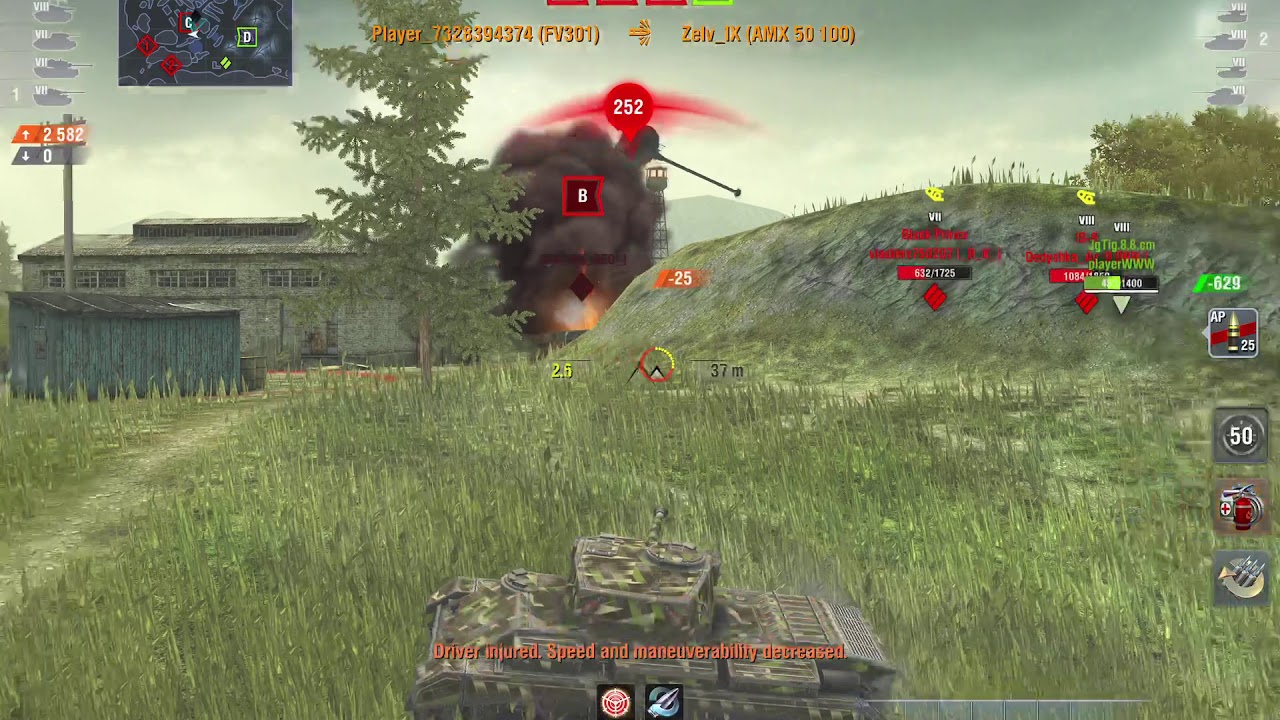 FV301 Gameplay (3 battles) - YouTube