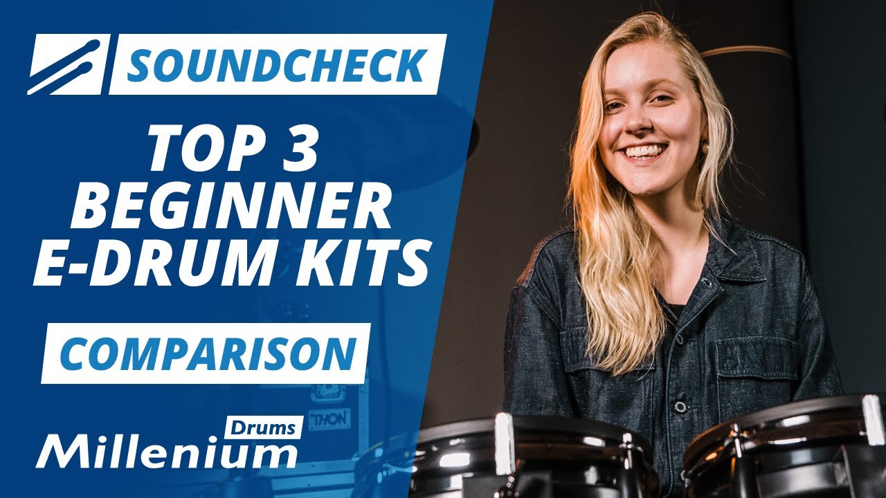 Millenium Drums I Top3 Beginner E-Drum Kits I Soundcheck - YouTube