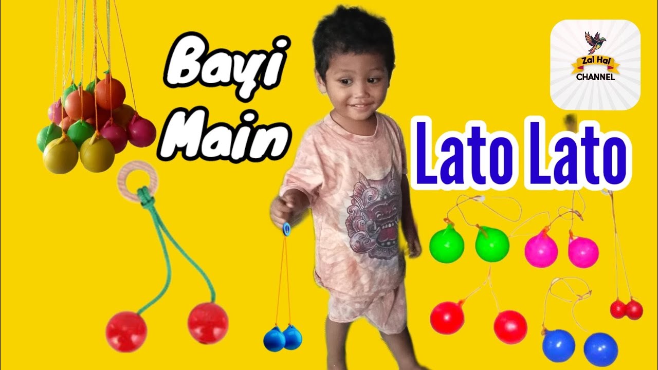 Bayi main Lato Lato - YouTube