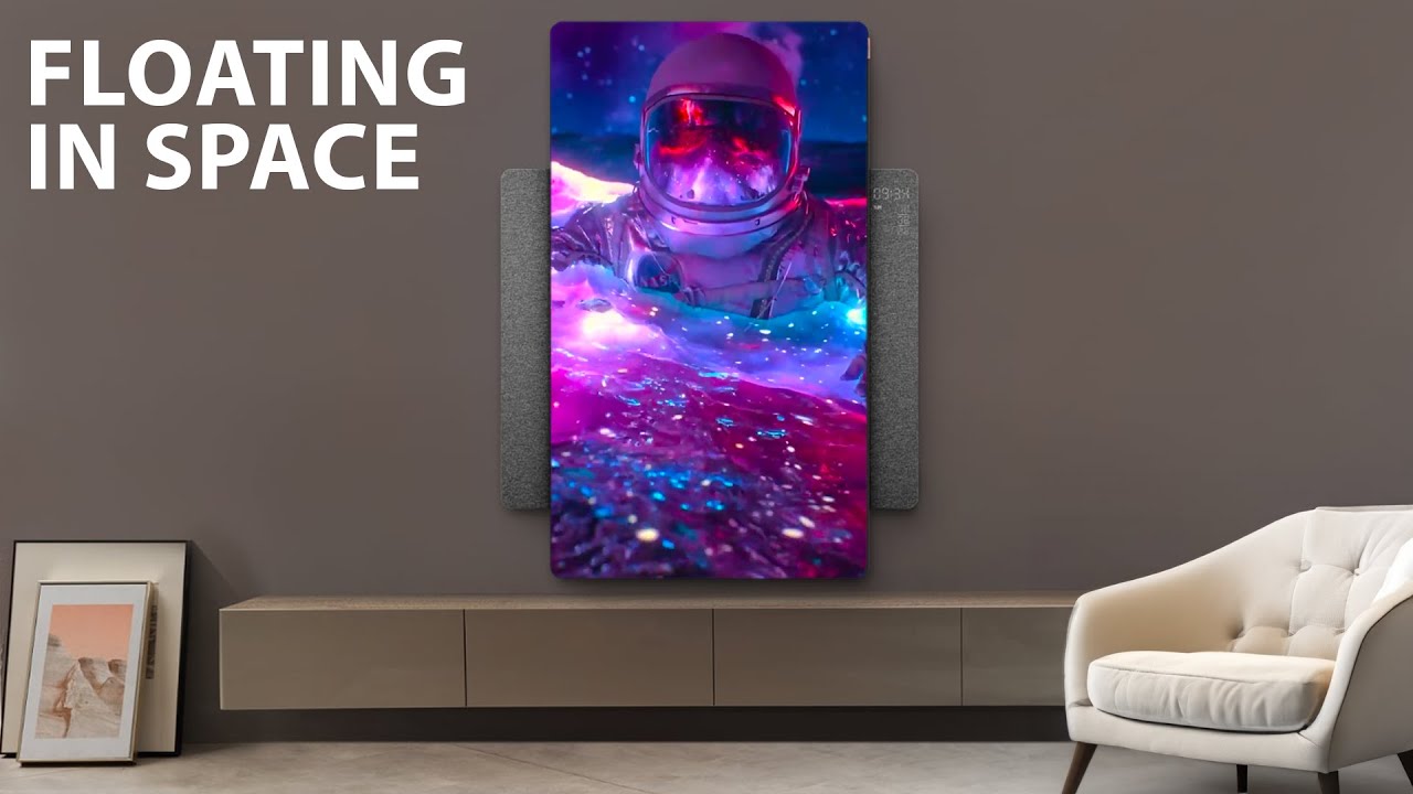 Vertical Floating In Space in Landscape 3D Visuals - YouTube