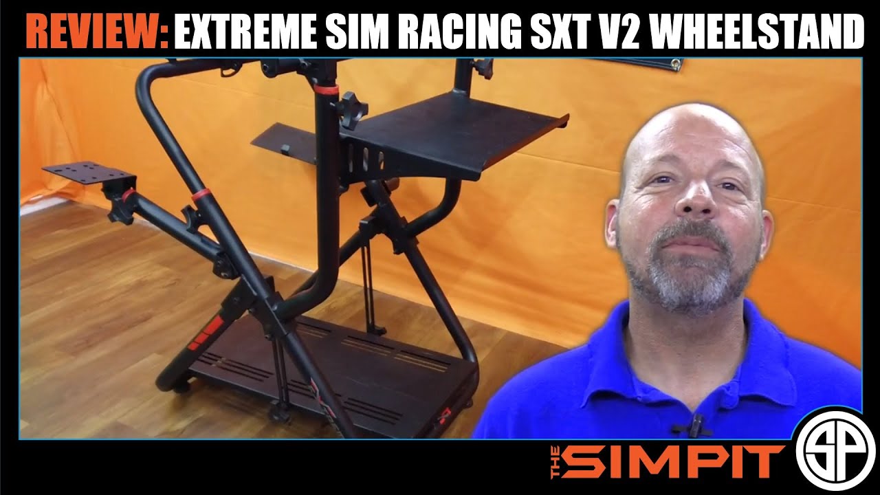 Extreme Sim Racing SXT V2 Wheel Stand Review - YouTube