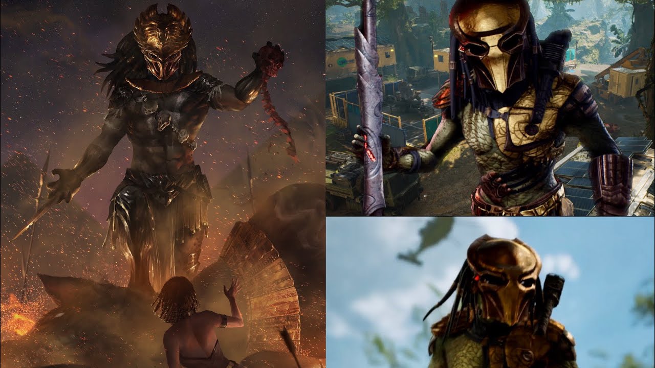 Predator: Hunting Grounds (THE EGYPTIAN FALCONER PREDATOR!!!) GAMEPLAY ...