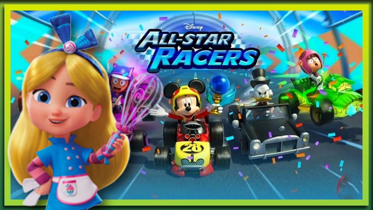 Disney All-Star Racers - Alice’s Wonderland Bakery - YouTube