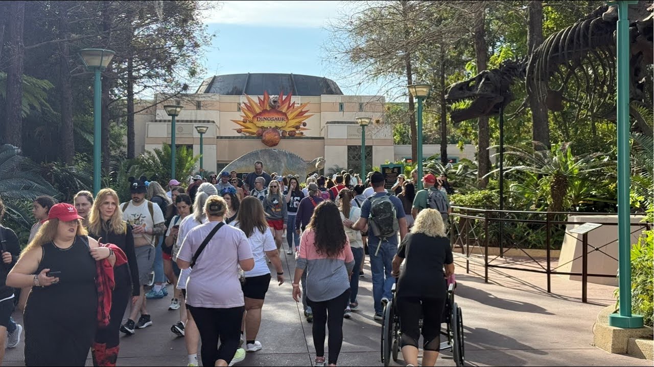 Live Video - Let’s Say Goodbye To DINOSAUR At Animal Kingdom - YouTube