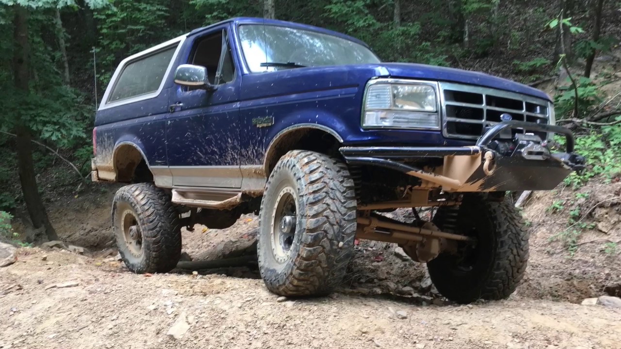 1996 Ford Bronco Build MAF obII 460 and 1 Ton swap PART 2 - YouTube