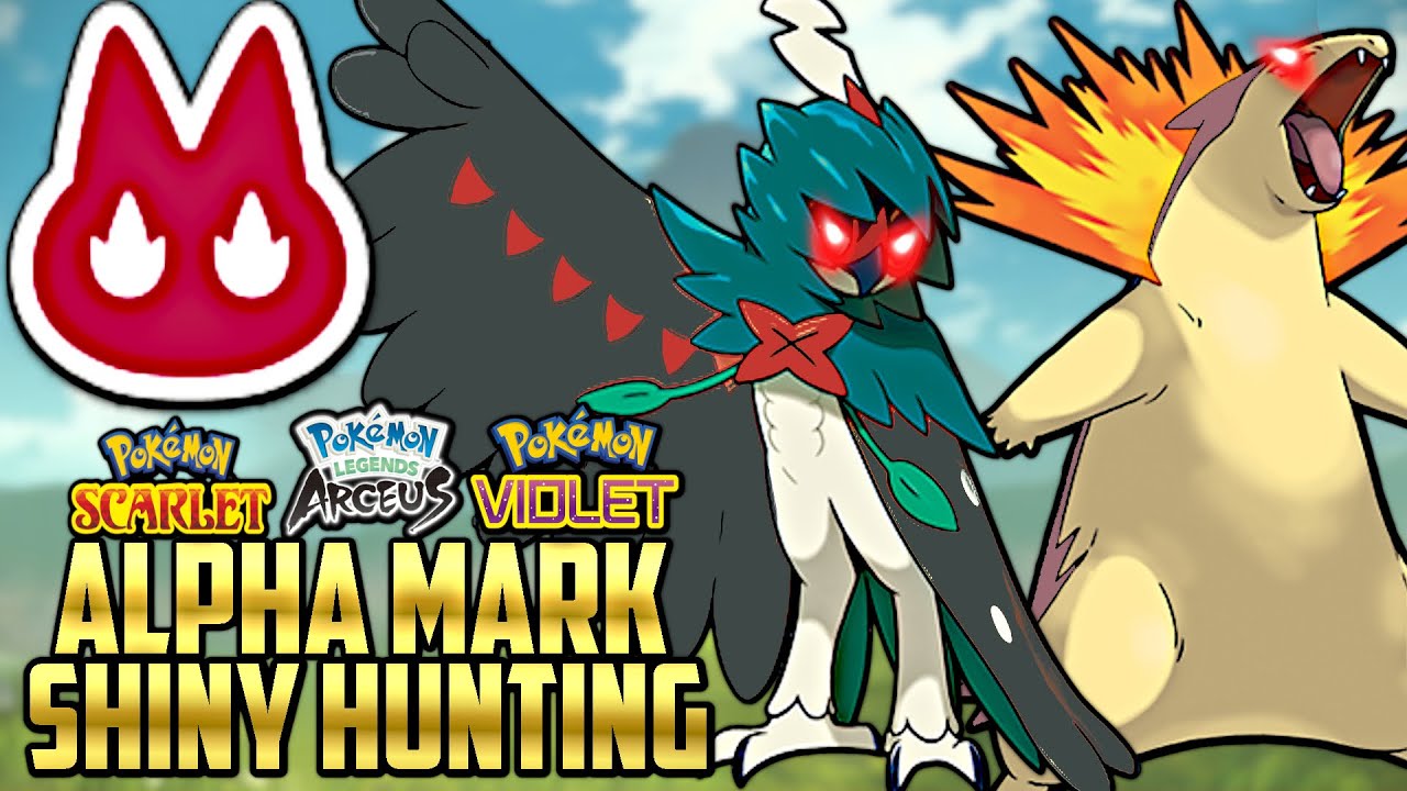 Shiny Alpha Mark Hunting! Pokemon Home Update Prep! - YouTube