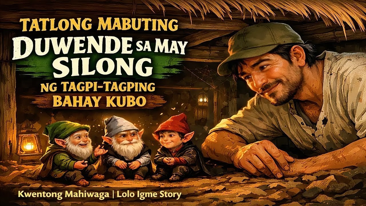 TATLONG MABUTING DUWENDE SA SILONG NG BAHAY NA TAGPI-TAGPI _ True Story ...