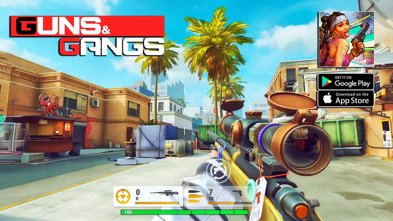 Guns & Gangs - FPS Gameplay (Android/iOS) - YouTube