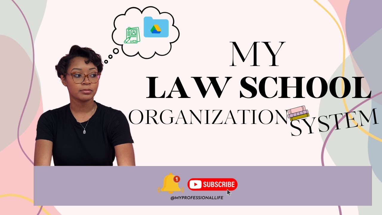 How I Stay Organized While Preparing for Law School - YouTube