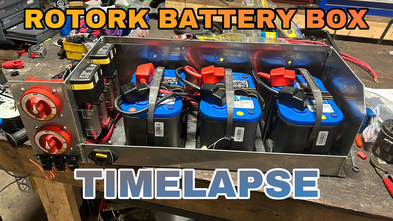 Rotork Battery Box Timelapse - YouTube