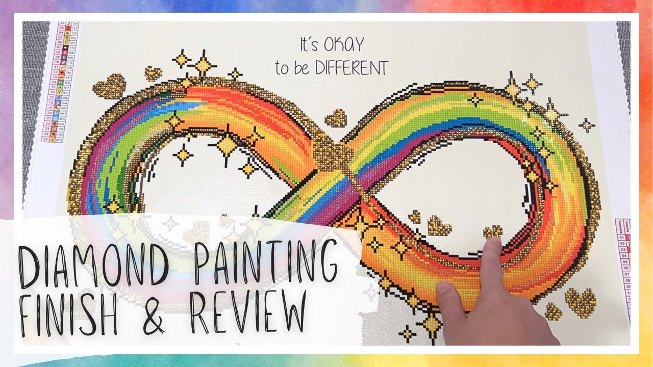 Reveal and Review: "It's Okay to Be Different" from Diamond Art Club ...