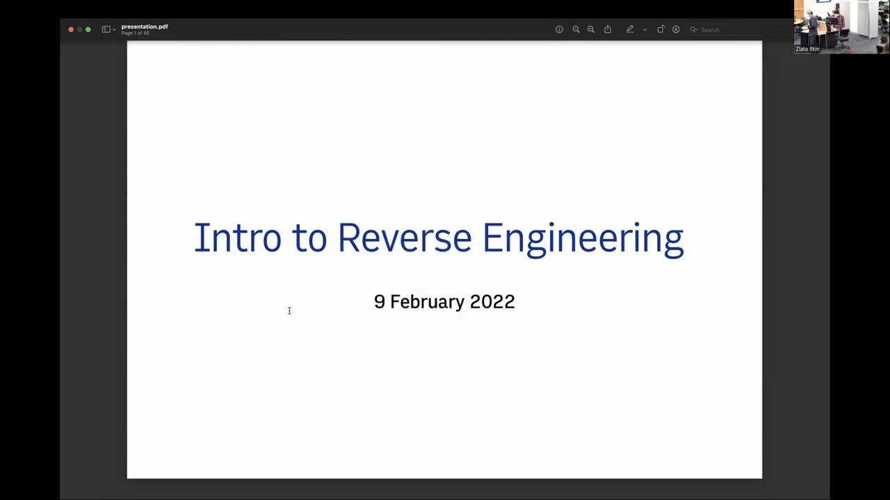 GBM: Intro to Reverse Engineering (2022) - YouTube