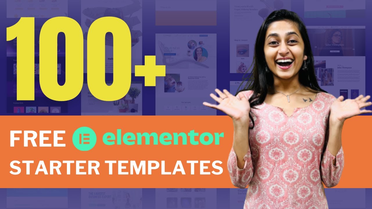 Más De 100 Plantillas De Elementor Gratis ¡mejora El Diseño De Tu Sitio Web De Wordpress En