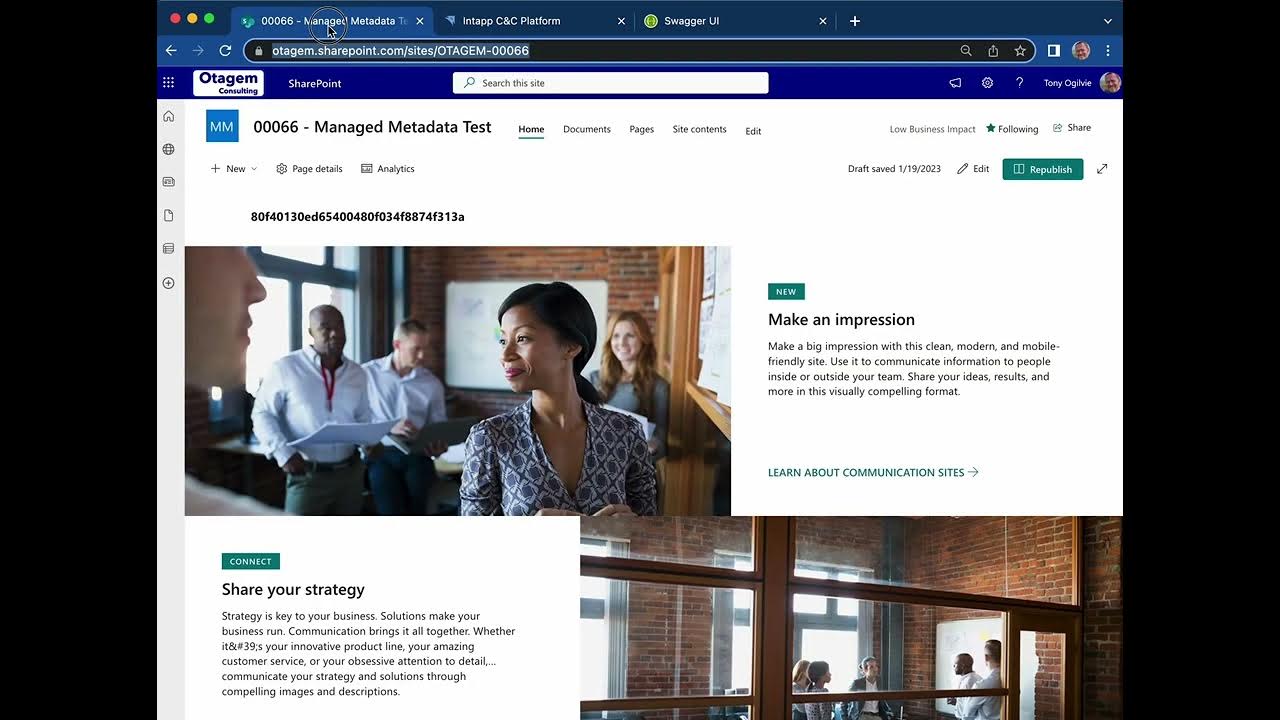 Registering SharePoint Objects created manually in SharePoint into the Intapp Documents Platform ...
