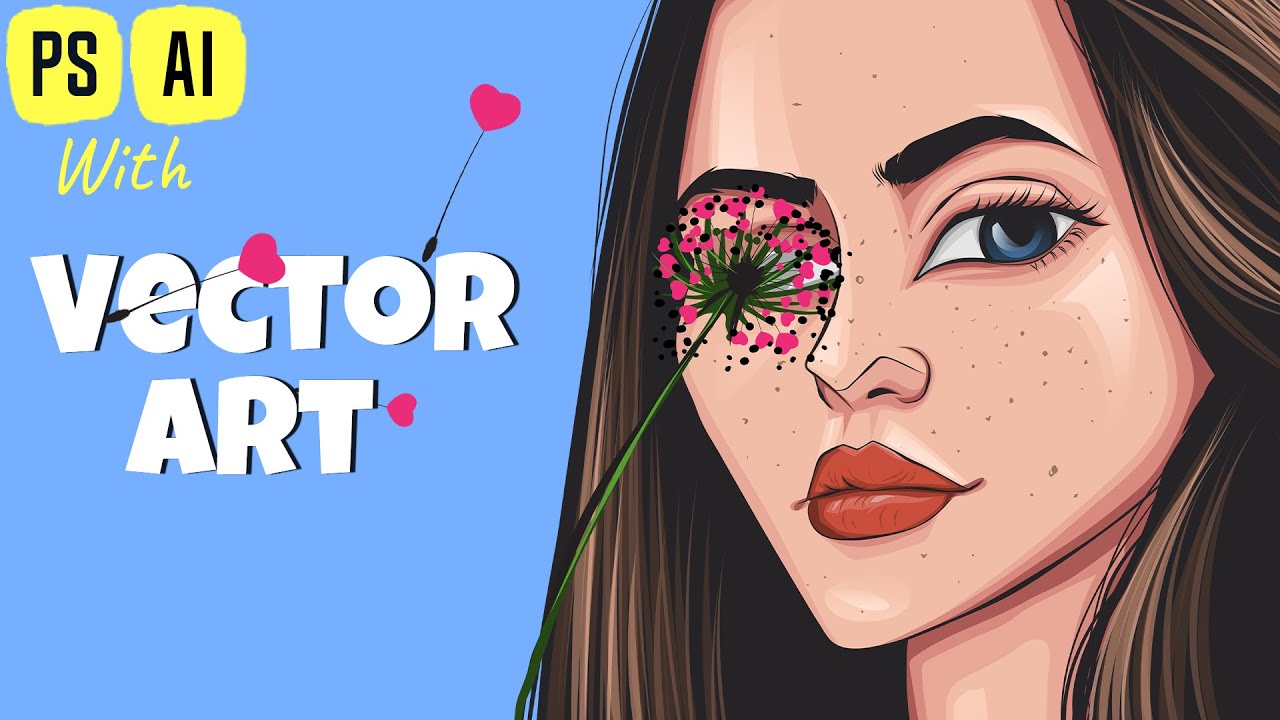 Digital art processuse - Loomis method -Sketch to Vector art ! Adobe ...