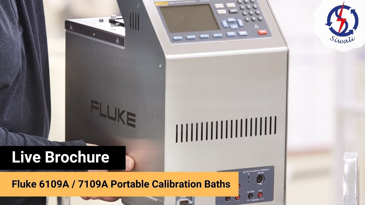 Live Brochure Fluke Calibration Portable Calibration Bath - YouTube