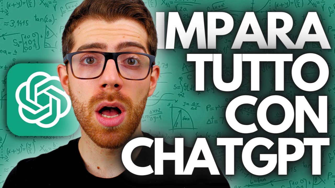 Come usare ChatGPT per IMPARARE VELOCEMENTE ogni cosa - YouTube