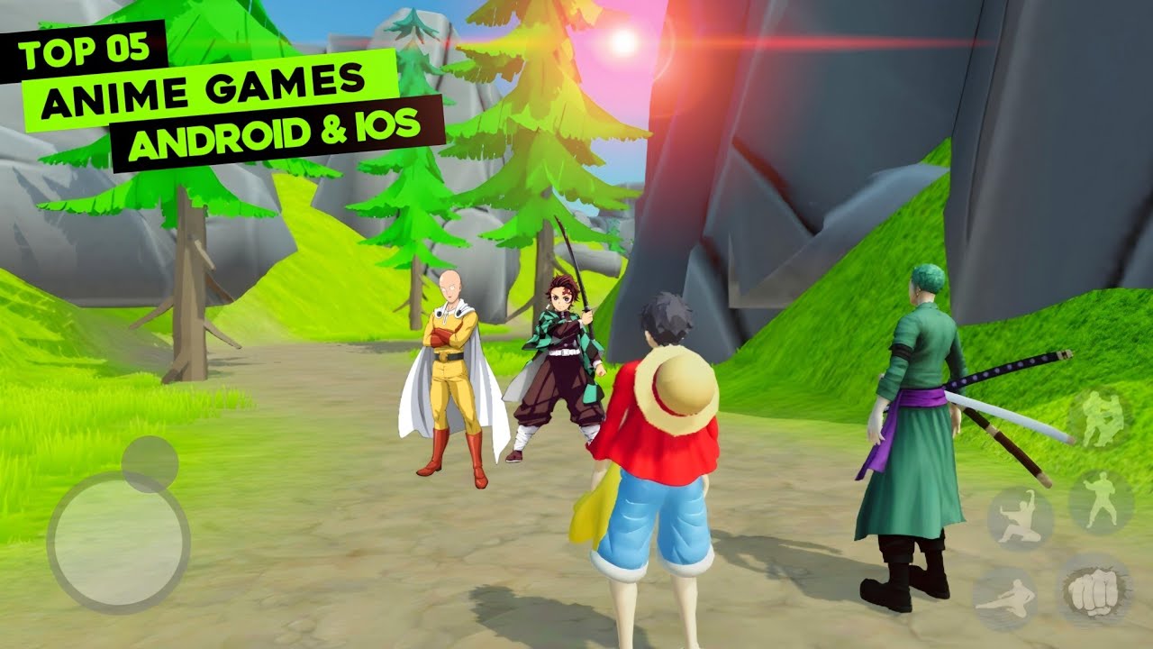 5 New Anime Mobile Games that will never disappoint you || - YouTube