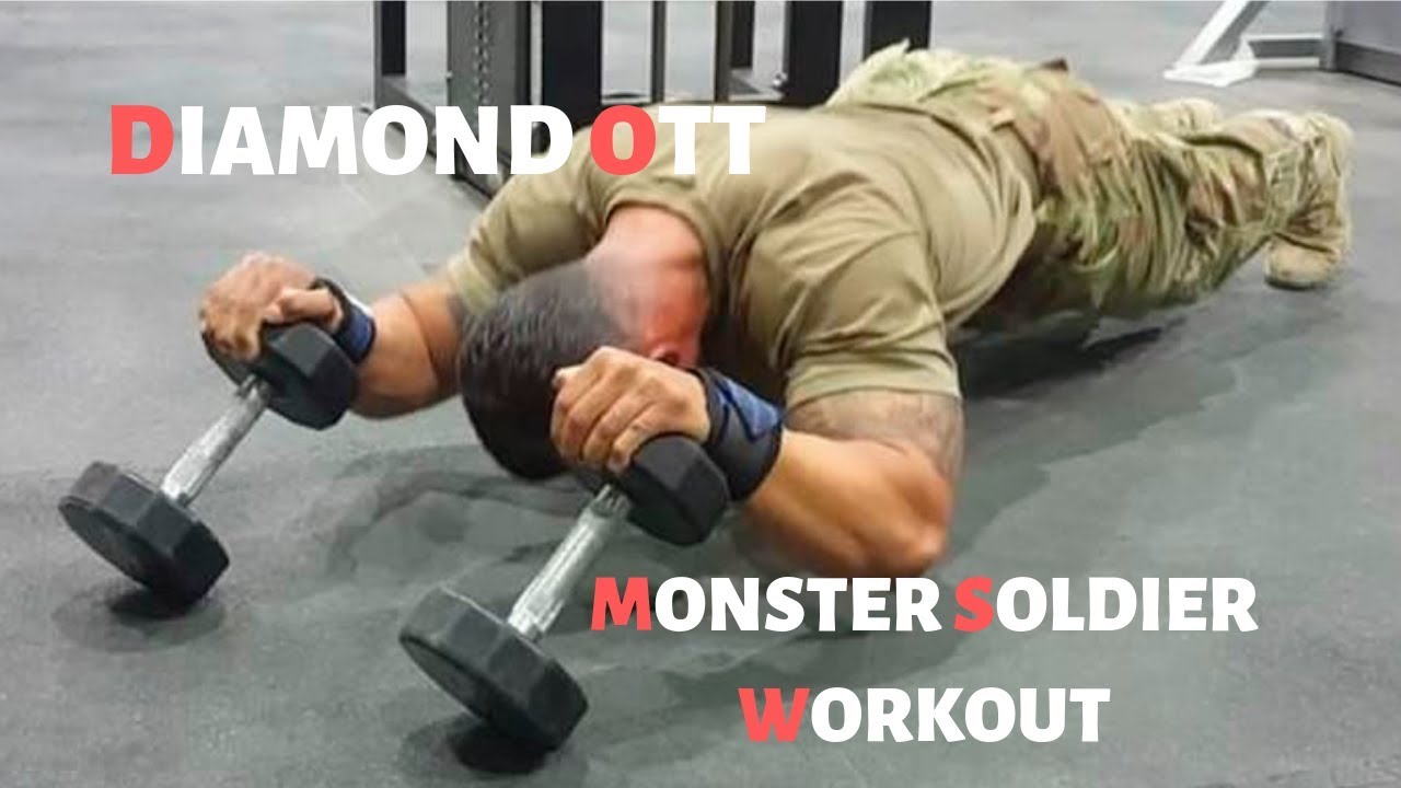 Diamond Ott - Stärkste Soldat aller Zeiten (Fitness Workout Soldier ...