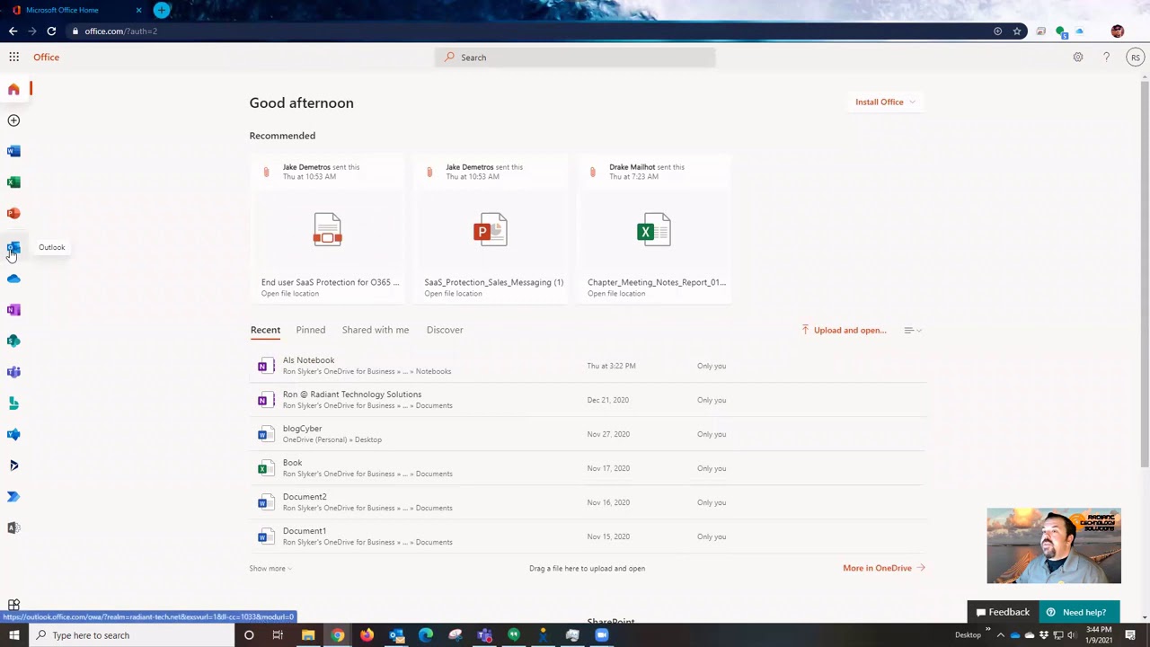 The Microsoft Office 365 Portal - YouTube