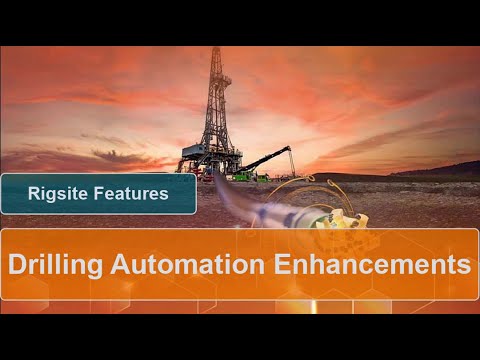 Drilling Automation Enhancements - Rigsite Features - YouTube