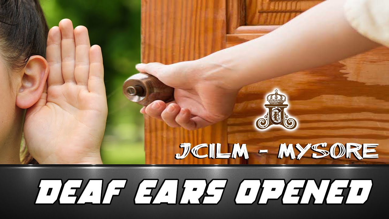 Deaf ears opened by the Power of the WORD OF GOD - YouTube