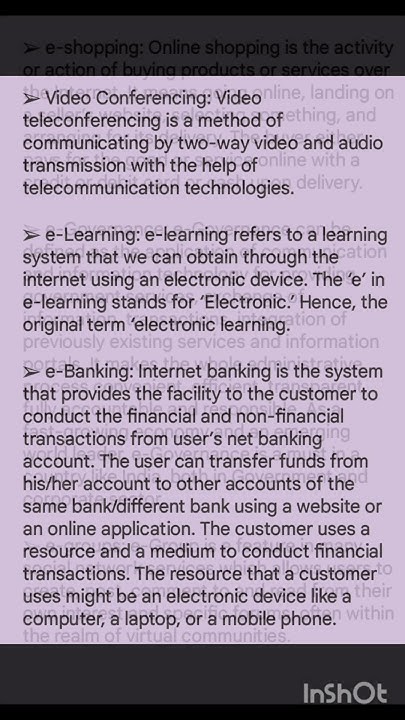 Internet service Notes # Class 10 CBSE # Computer applications chapter ...