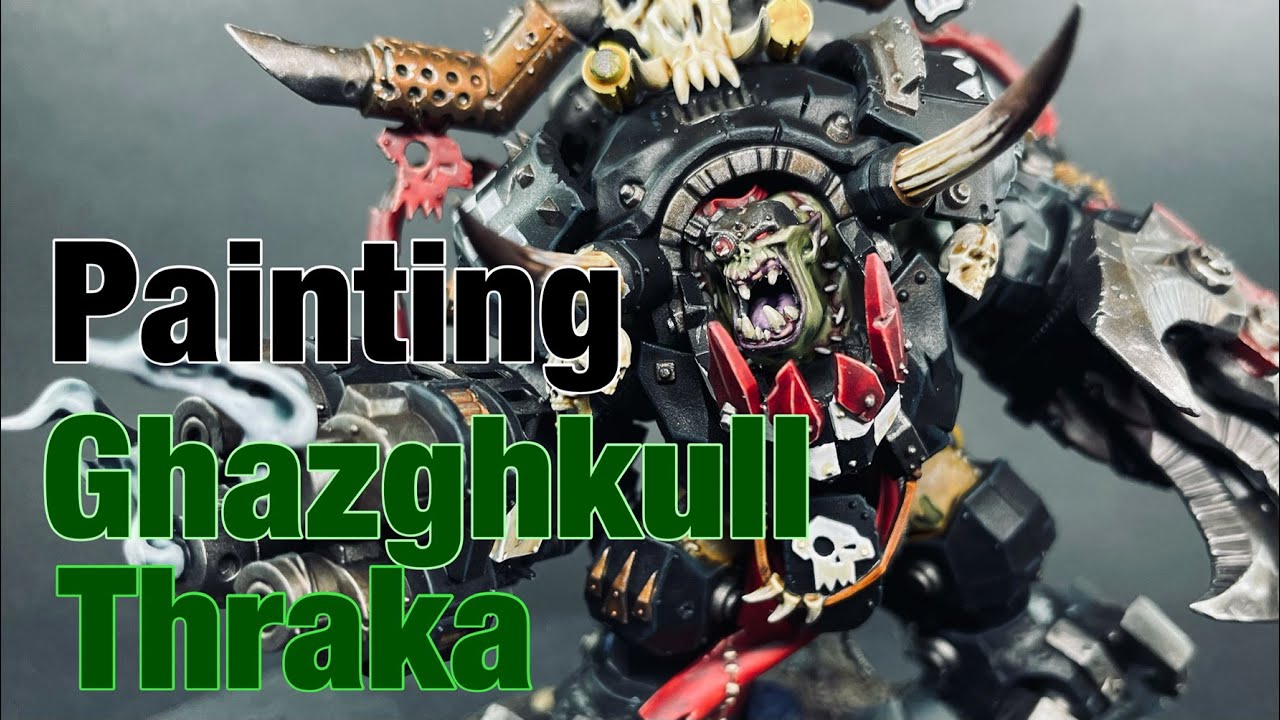 Ep039: How to paint Ghazghkull Mag Uruk Thraka...Prophet of Gork and ...