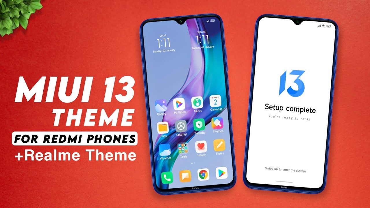 MIUI 13 Theme for Redmi Phones | Realme Narzo Theme for Redmi Devices ...