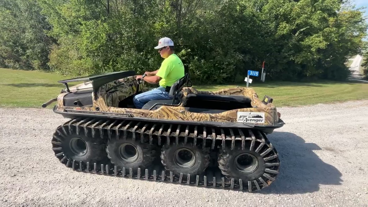 Argo Avenger 8x8 Specs