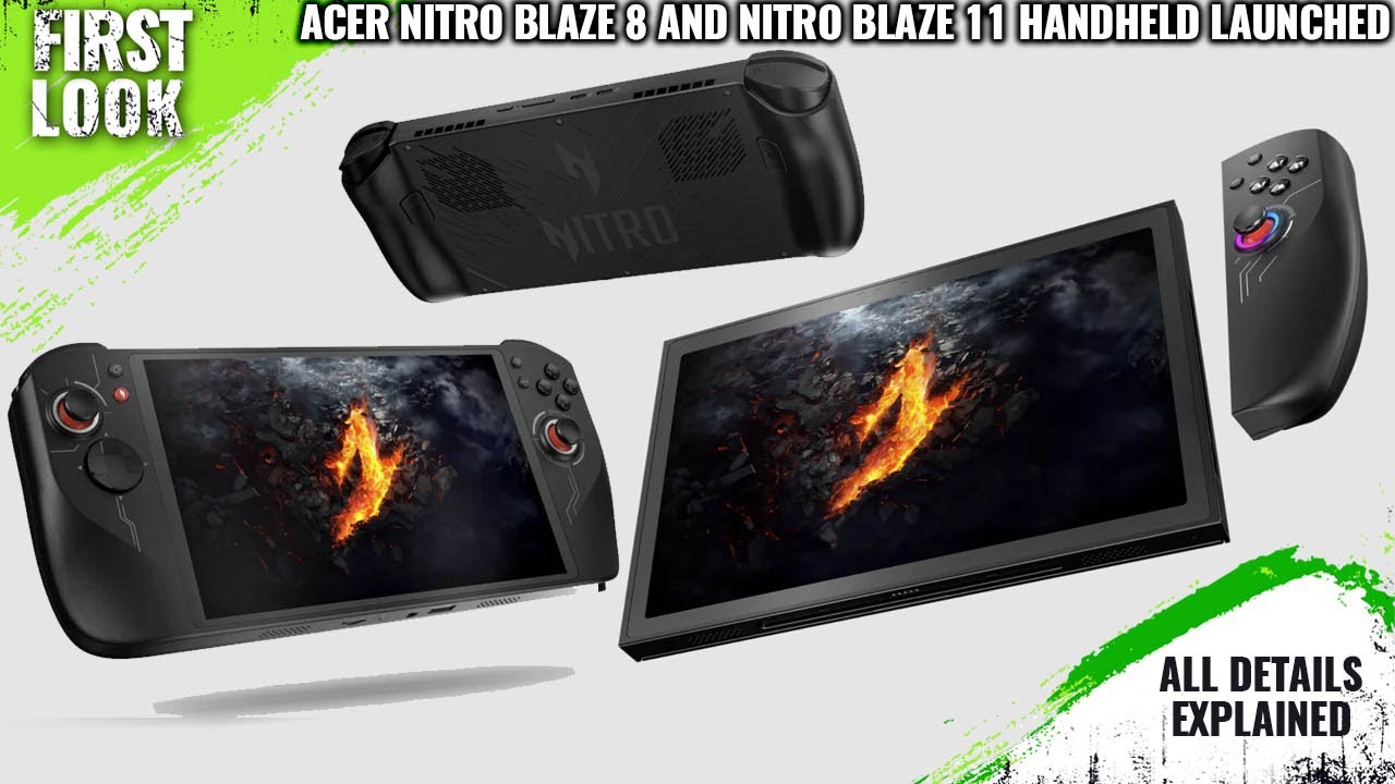 Acer Nitro Blaze 8 and Nitro Blaze 11 Launched - Explained All Spec, Features And More - YouTube