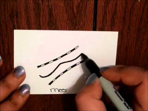 Tangle Tutorial - Meer - YouTube