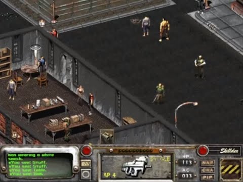 Ronn's Fallout 2 RP Game Clips - #153 Purchasing Buffout and Psycho in ...