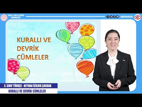 KURALLI VE DEVRİK CÜMLELER - 3.SINIF TÜRKÇE - EĞİTİM TOKAT TV