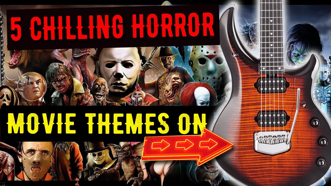 5 CHILLING Horror Movie Themes On 7 String Guitar - YouTube