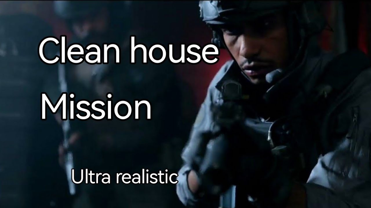 Call of duty modern warfare clean house mission max graphics - YouTube