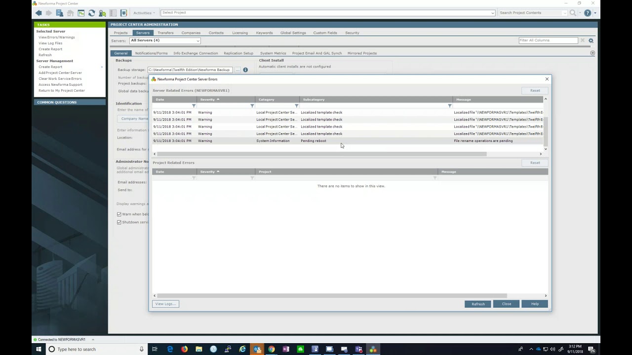 Admin 101 Administration of Newforma Project Center - YouTube