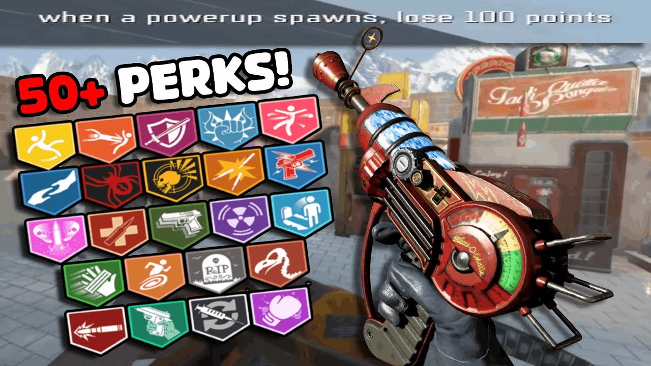 Zombies Cause and Effect With 50+ Perks (bo3 custom zombies) - YouTube