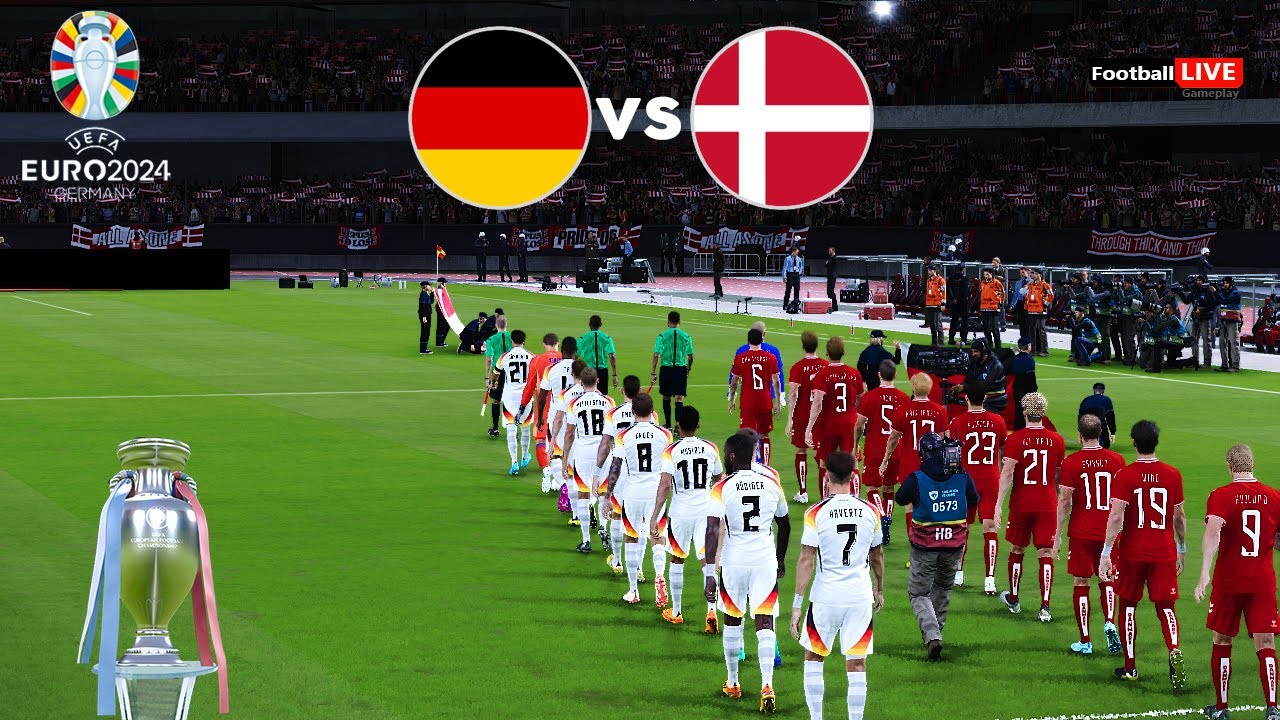 Germany Vs Denmark - UEFA Euro 2024 - Round of 16 | Full Match All ...