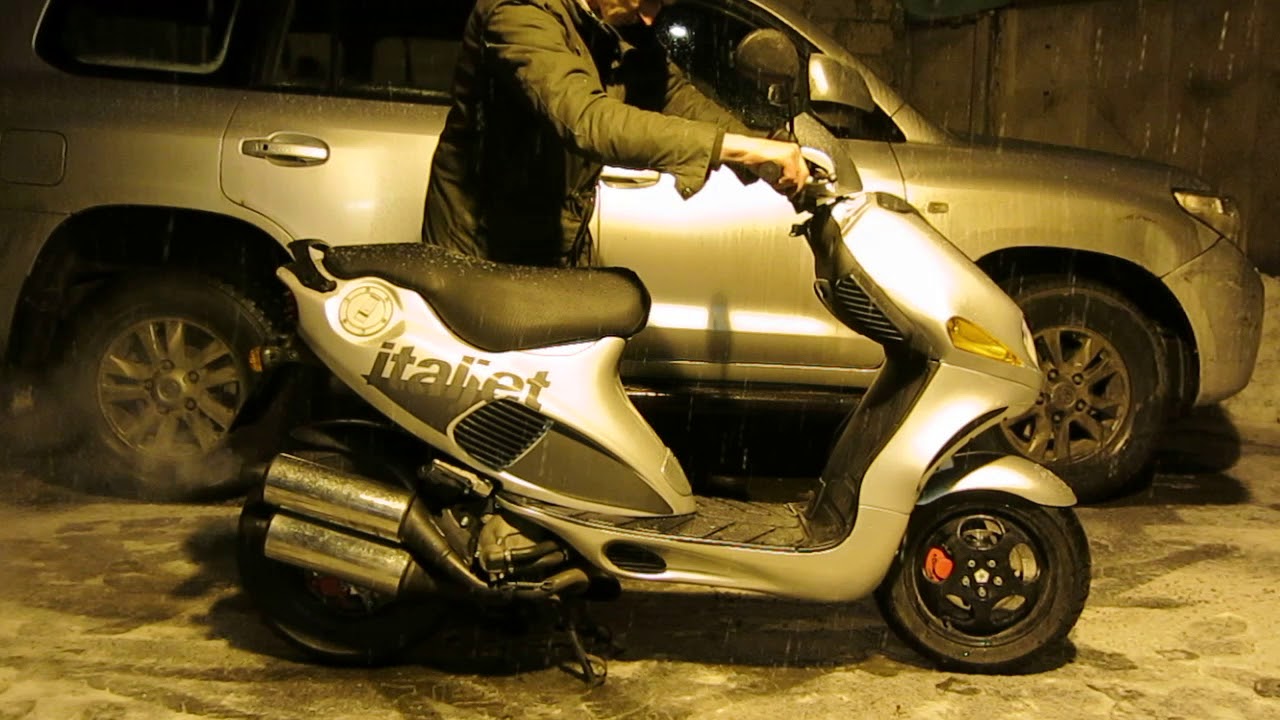 Italjet Formula 125 resurrection from Jet Formula Team - YouTube