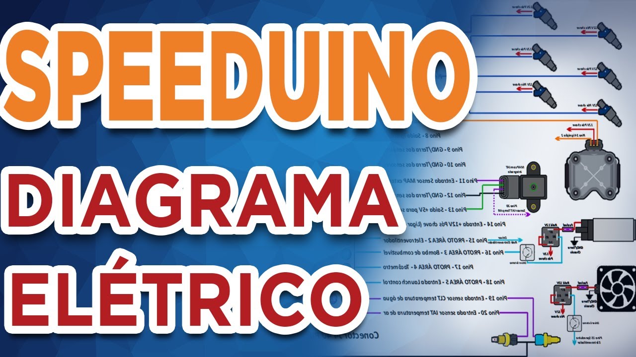 SPEEDUINO - Como instalar - Parte 01 - Diagrama elétrico - #Speeduino ...