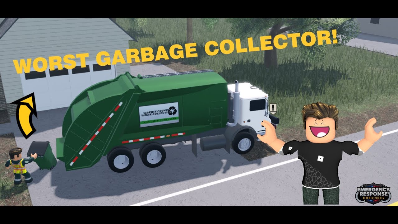 I became the WORST GARBAGE COLLECTOR in Emergency Response Liberty ...