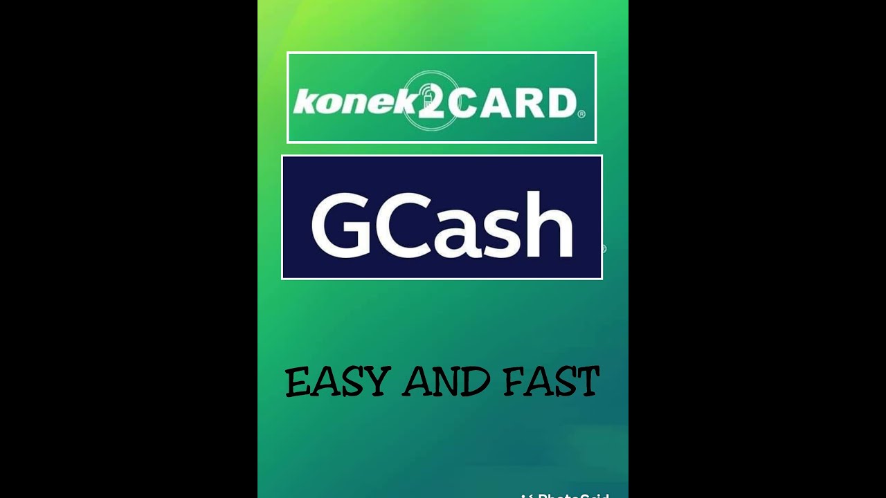 GCASH TO KONEK2CARD - YouTube