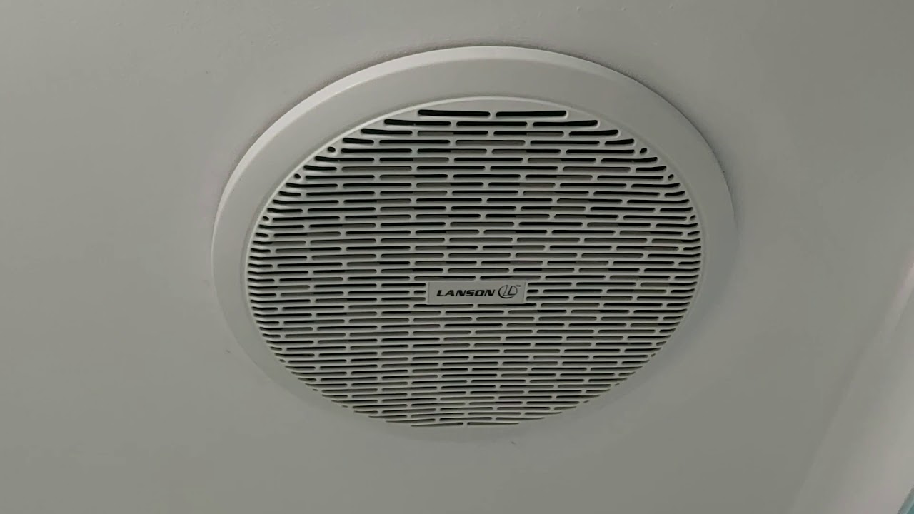 Lanson style 4 exhaust fan - YouTube