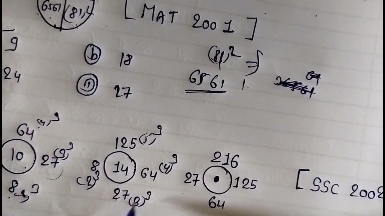 Missing Numbers Tricks | Logical & Reasoning | Reasoning Puzzles - YouTube