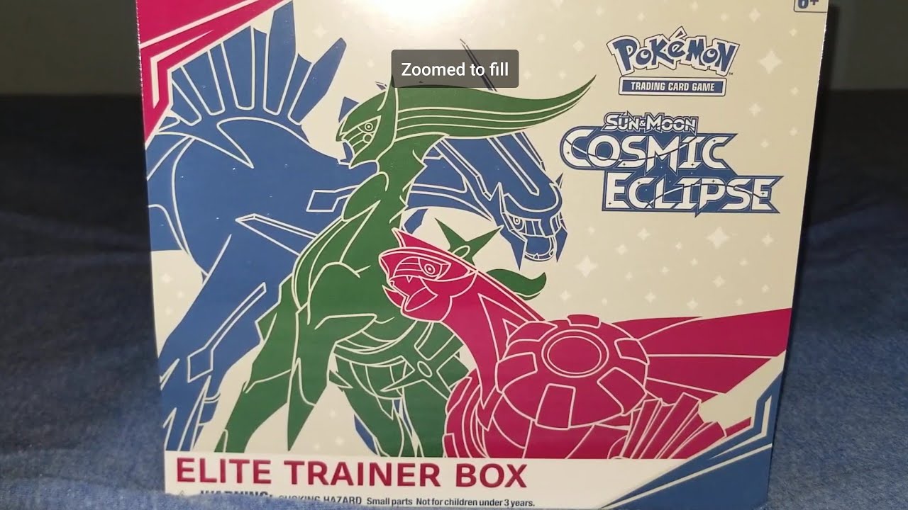 Pokemon Cosmic Eclipse: Elite Trainer Box opening. Rainbow Rare Pull ...