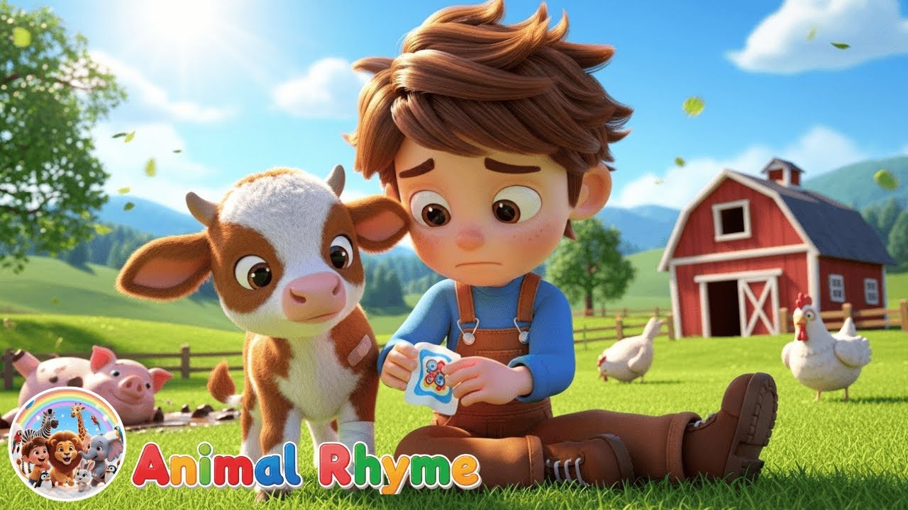 Boo Boo Song 🐷🐑 | Gentle Farm Rhyme About Healing & Kindness - YouTube