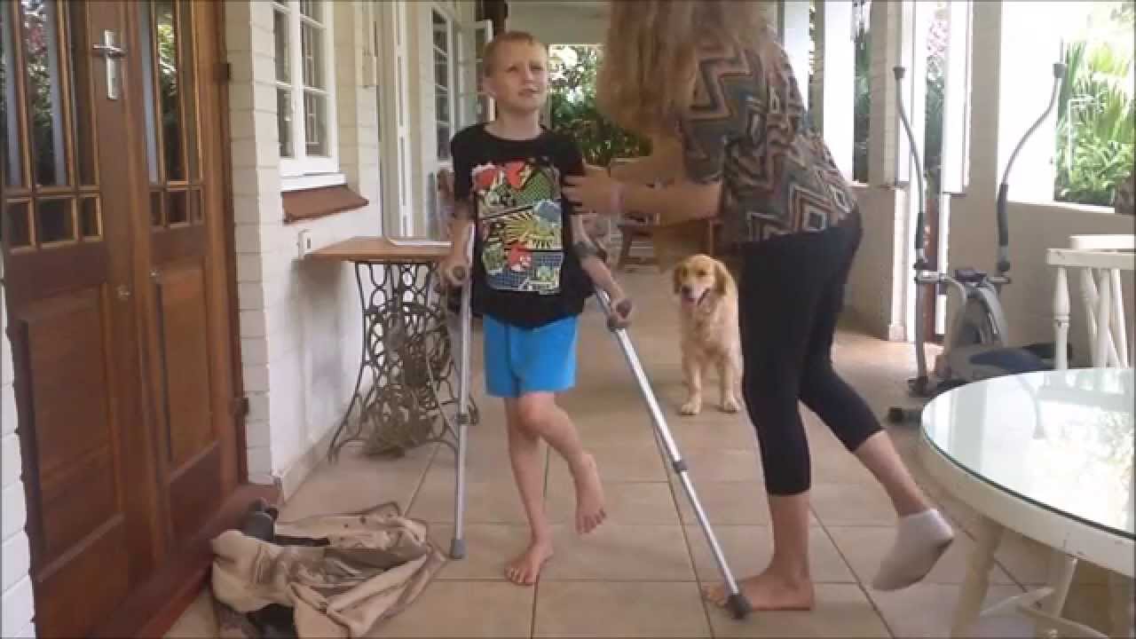 Crutches Challange Youtube